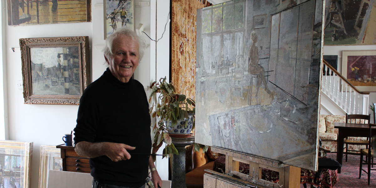 From the collection: Ken Howard RWA – La Giudecca, Winter Morning (1995 ...