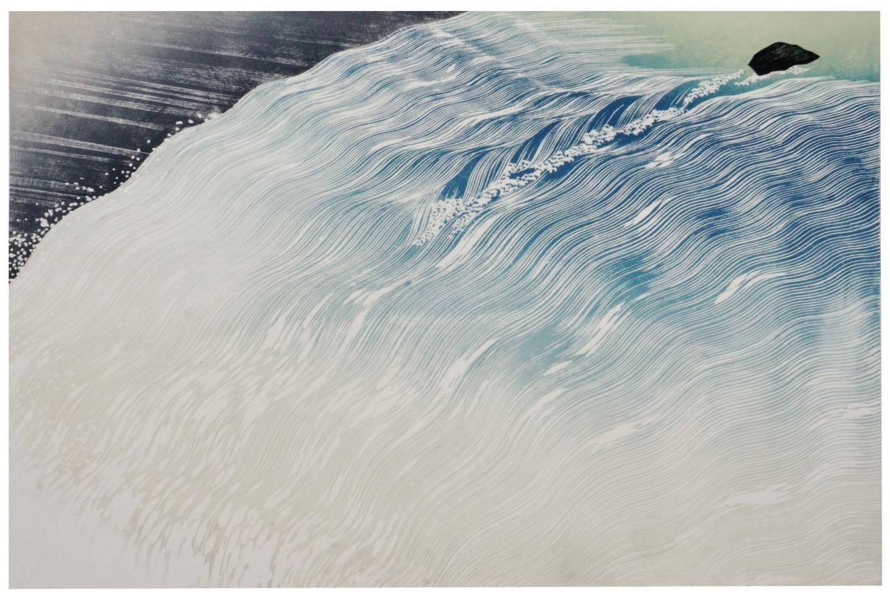 Rod Nelson: Woodblock printing at home – The Floating Circle